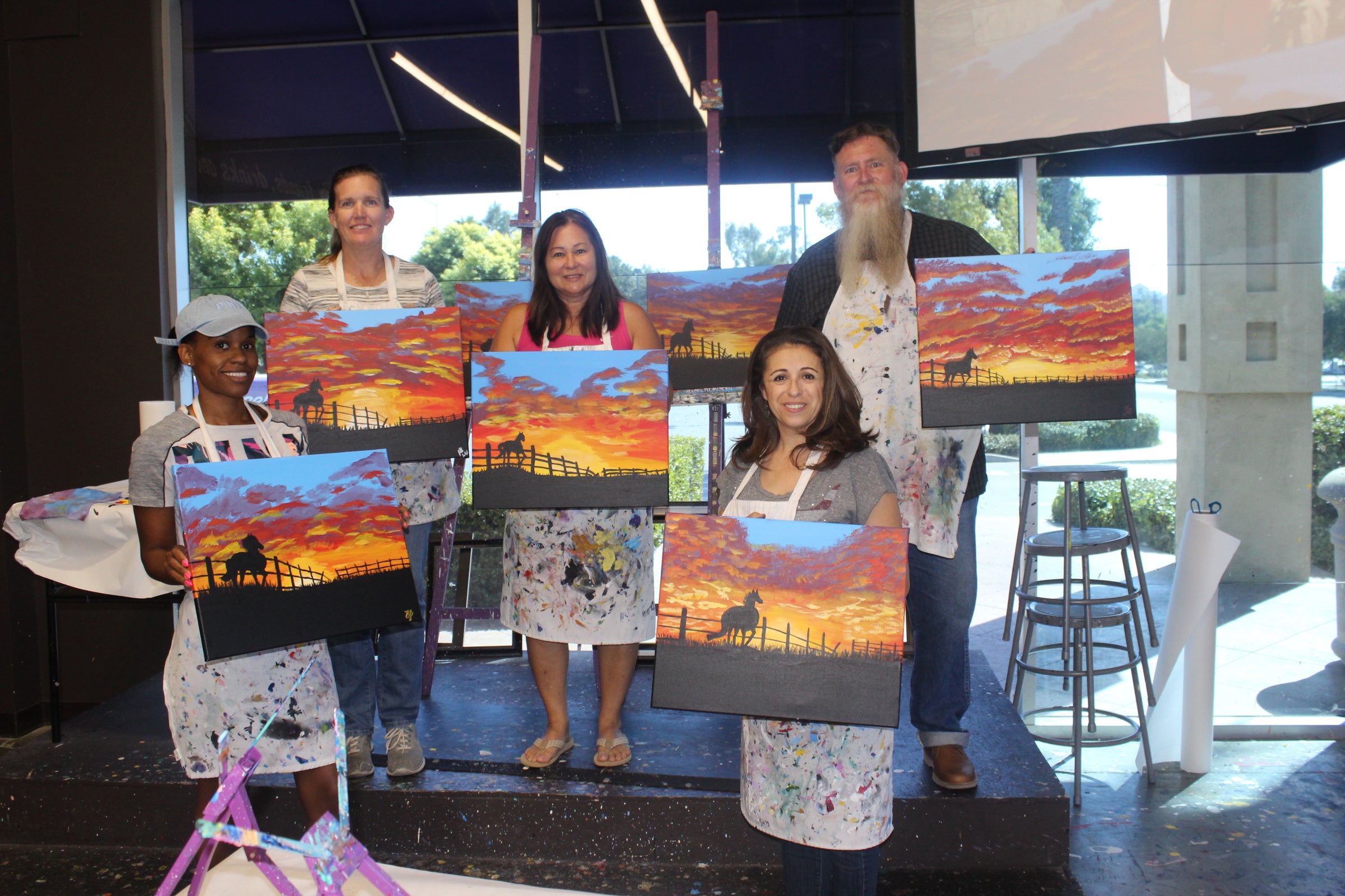 Quality Paint & Sip Supplies | Purple Easel Store